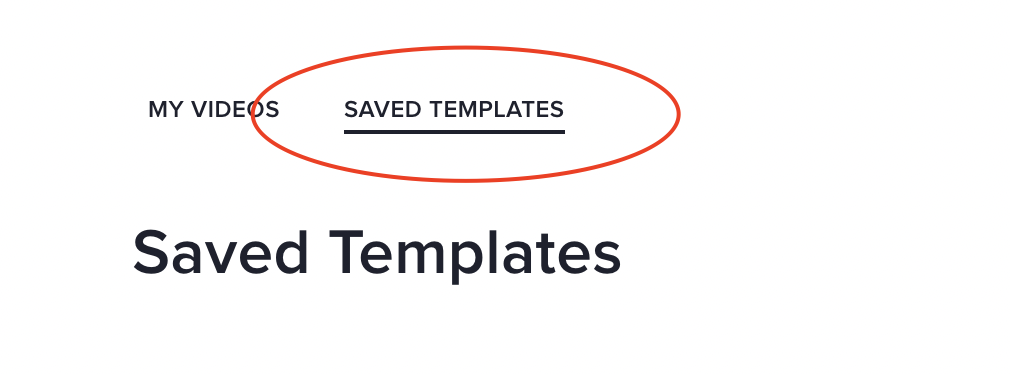 Add A Saved Template Animoto Help